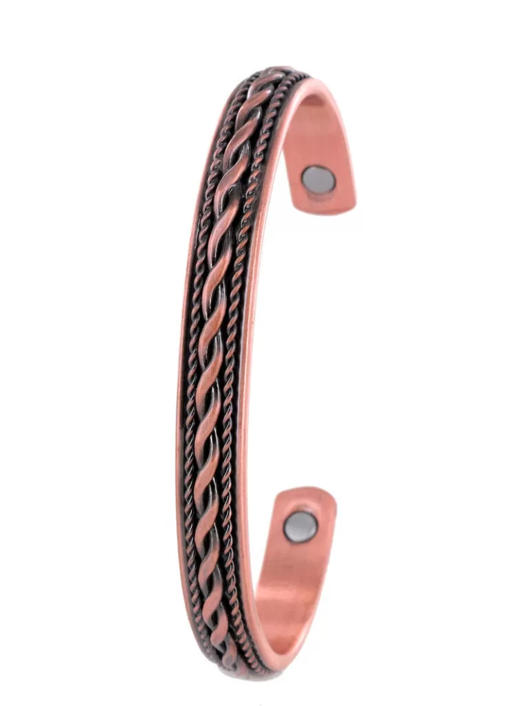 Tulmur Plait Rope Copper Bangle – Backroads