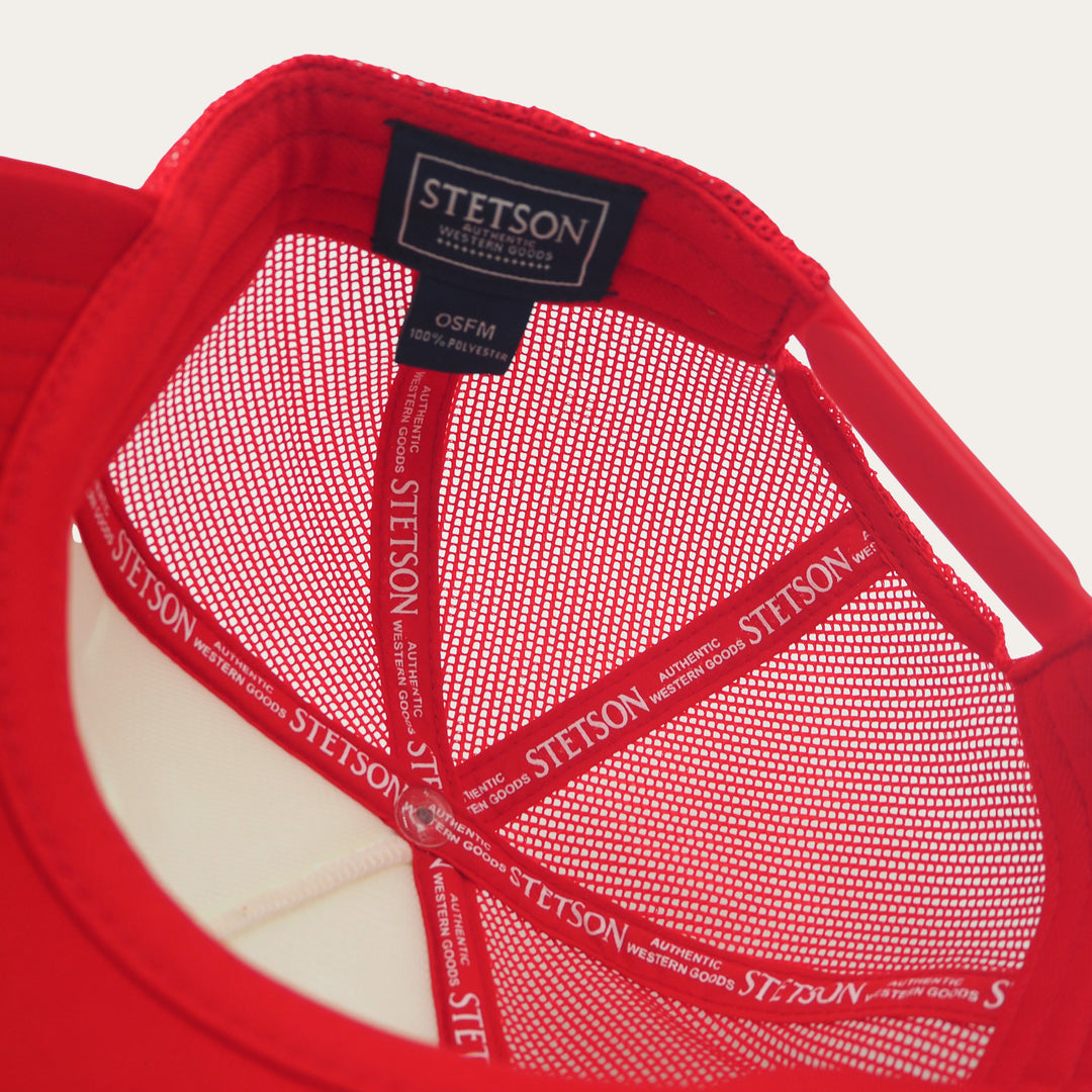Stetson Classic Trucker Cap Red – Backroads